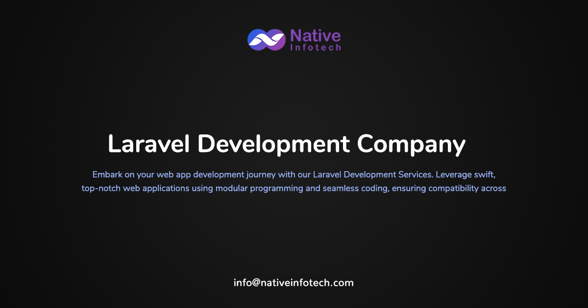 Laravel Development Company - Native Infotech